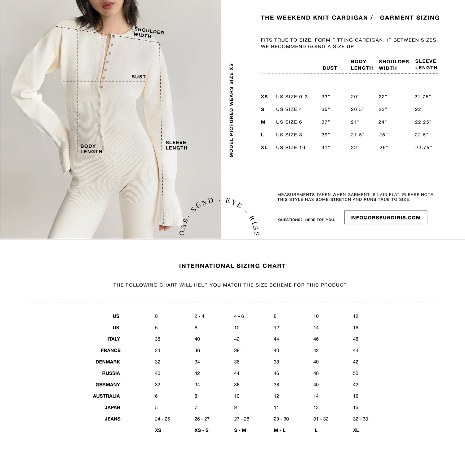 The Weekend Knit Cardigan – Orseund Iris